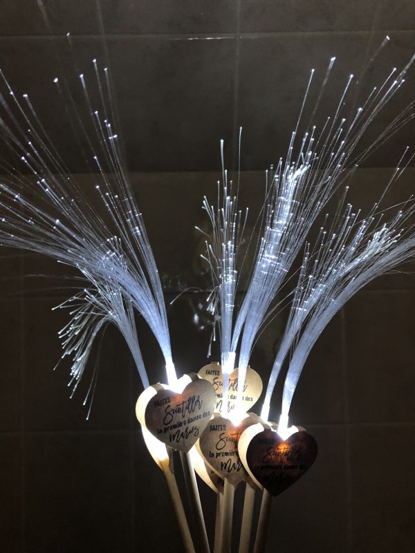 Bâtonnet pour DIY Bâton LUMINEUX mariage